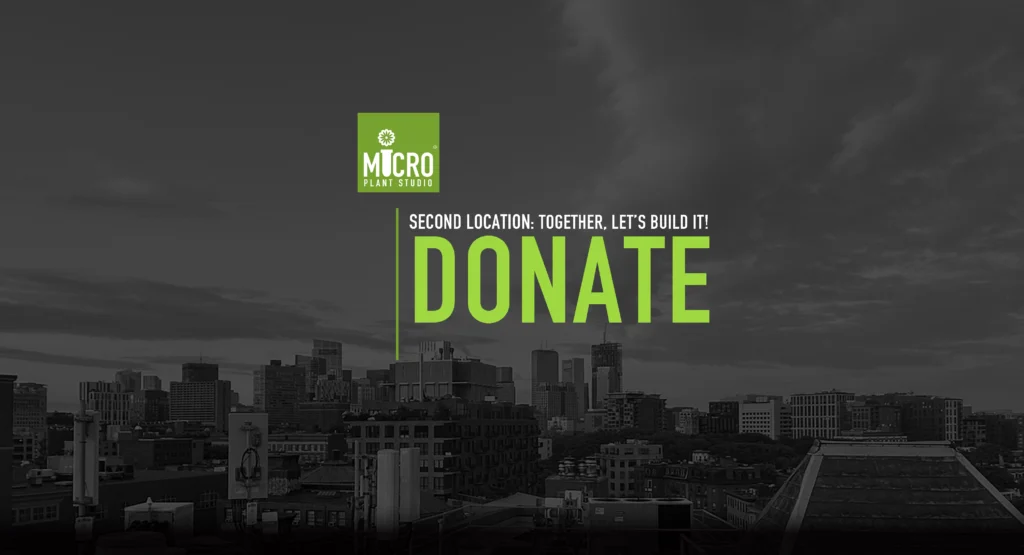 Donate to Help Us Build Second location.